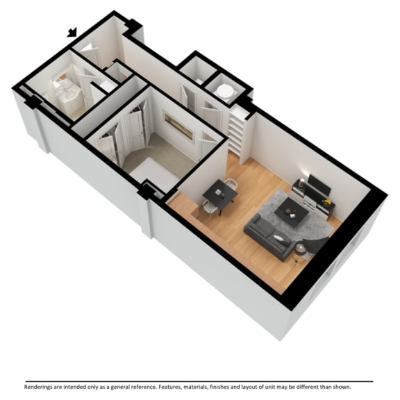 Floor Plans of 22 Light Apartments in Baltimore, MD
