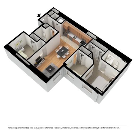 Floor Plans of 22 Light Apartments in Baltimore, MD