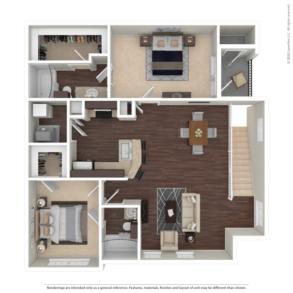 Floor Plans | 1- & 2-Bedroom Apartments in Katy, TX