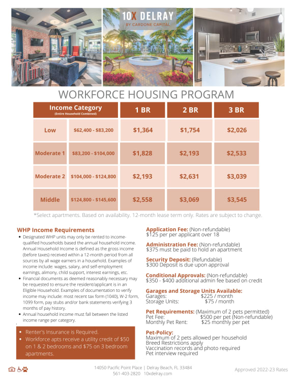 Workforce Housing Delray Beach | 10X Delray