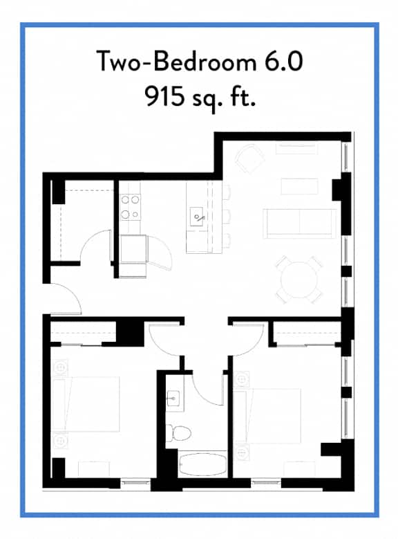Floor Plans of The Vera in Portland, OR
