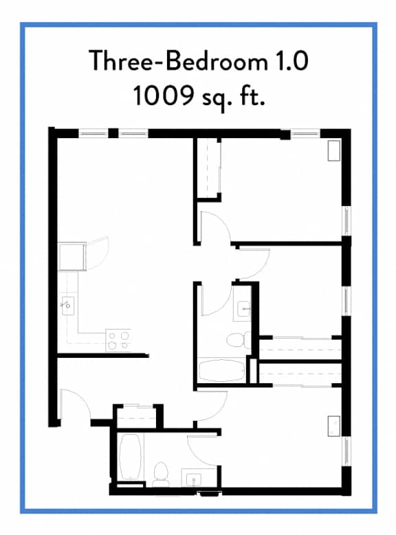 Floor Plans of The Vera in Portland, OR