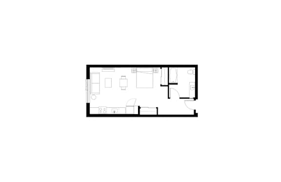 Floor Plans of Waterleaf in Portland, OR