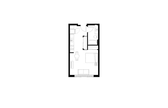 Floor Plans of Waterleaf in Portland, OR