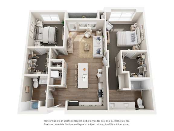Floor Plans of Core Apartment Homes in Las Vegas, NV
