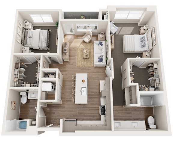 Floor Plans of Core Apartment Homes in Las Vegas, NV