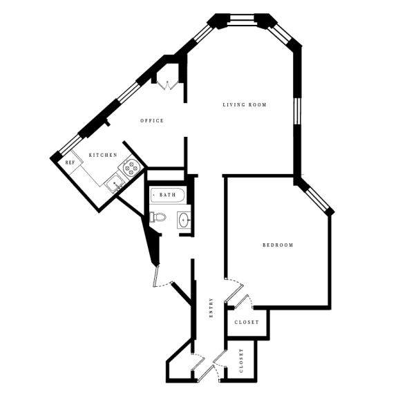 Studio, 1,2,3 BR, Apts for rent in Brookline | Pelham Hall