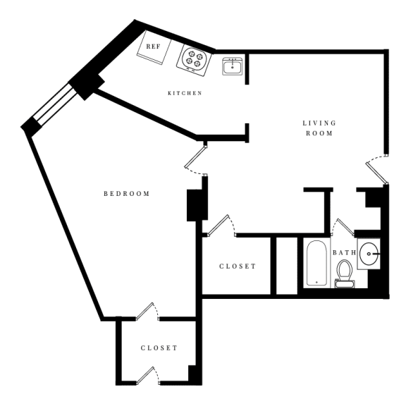 Studio, 1,2,3 BR, Apts for rent in Brookline | Pelham Hall