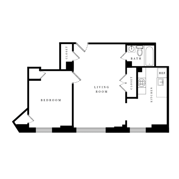Studio, 1,2,3 BR, Apts for rent in Brookline | Pelham Hall