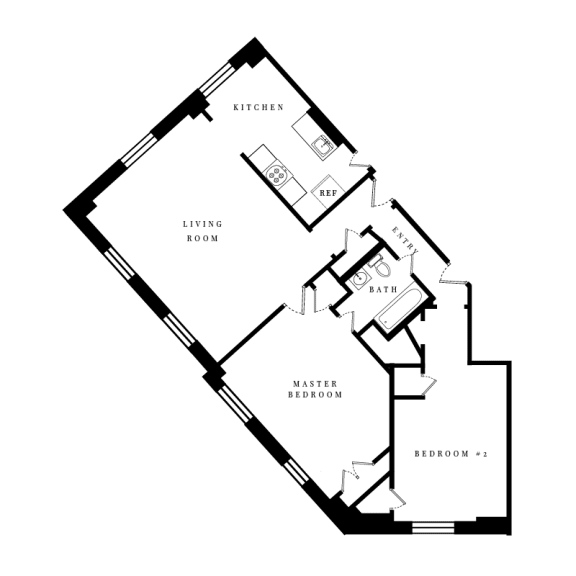 Studio, 1,2,3 BR, Apts for rent in Brookline | Pelham Hall