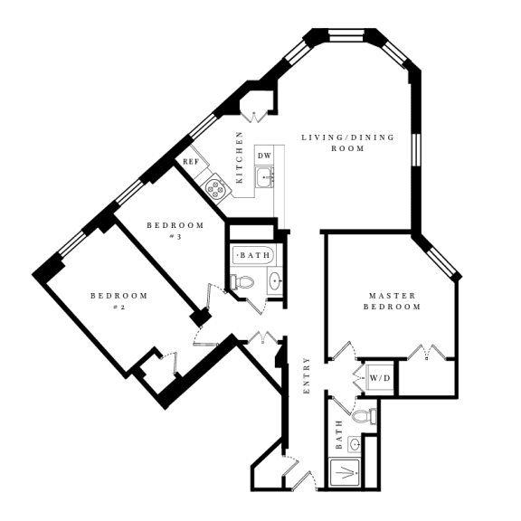 Studio, 1,2,3 BR, Apts for rent in Brookline | Pelham Hall