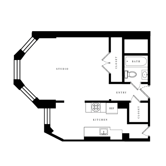 Studio, 1,2,3 BR, Apts for rent in Brookline | Pelham Hall