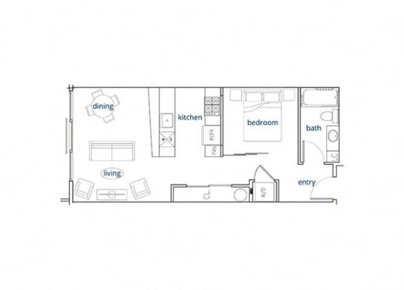 Floor Plans of Collage in Seattle, WA