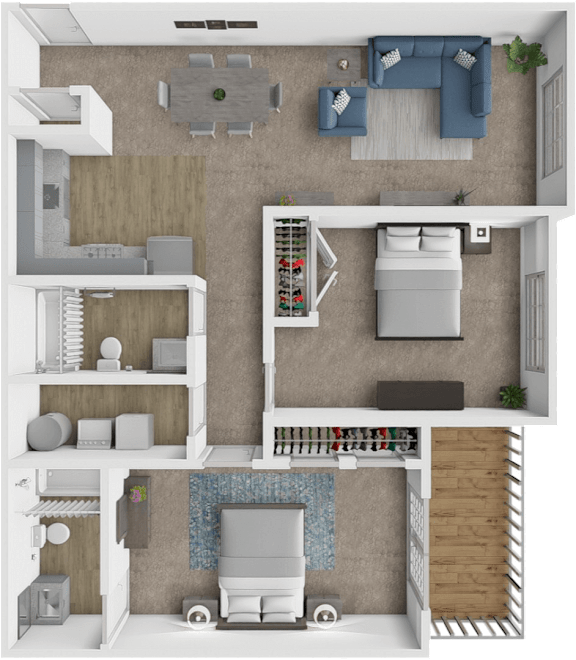 Floor Plans of Silver Lake Hills in Fenton, MI