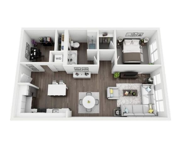 Floor Plans of Edition Apartments in Bothell, WA