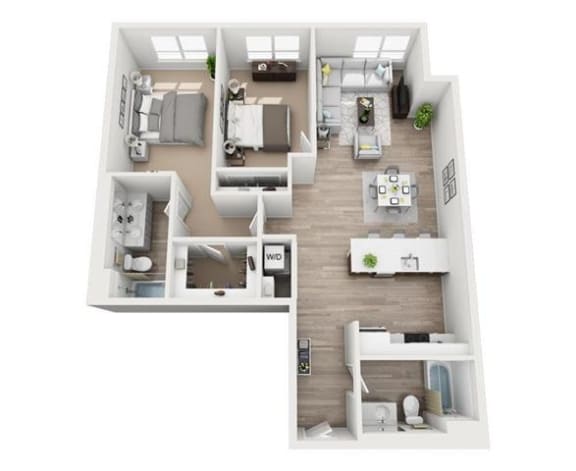 Floor Plans of Edition Apartments in Bothell, WA