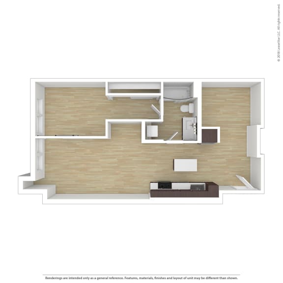 Floor Plans of Barclay Broadway in Seattle, WA