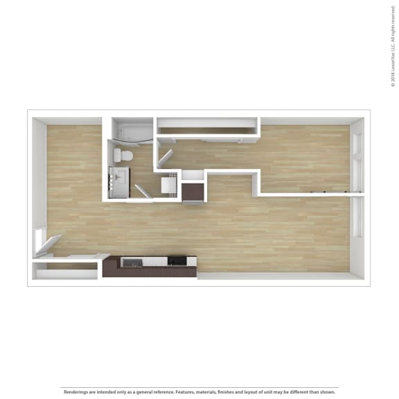 Floor Plans of Barclay Broadway in Seattle, WA