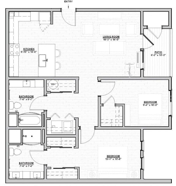Floor Plans of Outpost 44 in Bend, OR