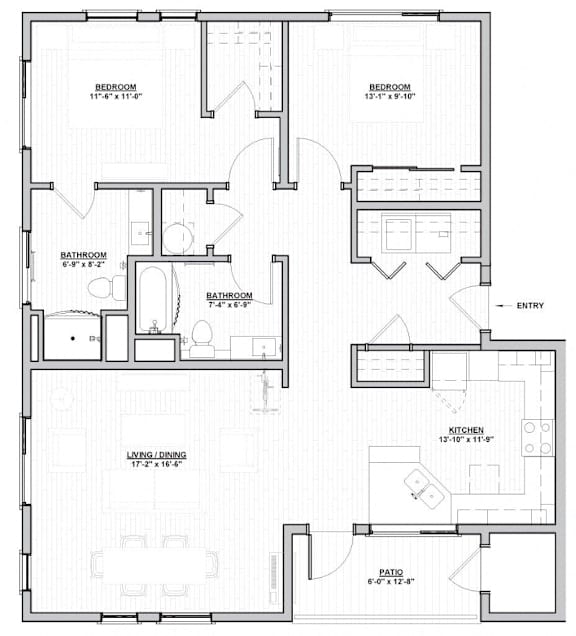 Floor Plans of Outpost 44 in Bend, OR