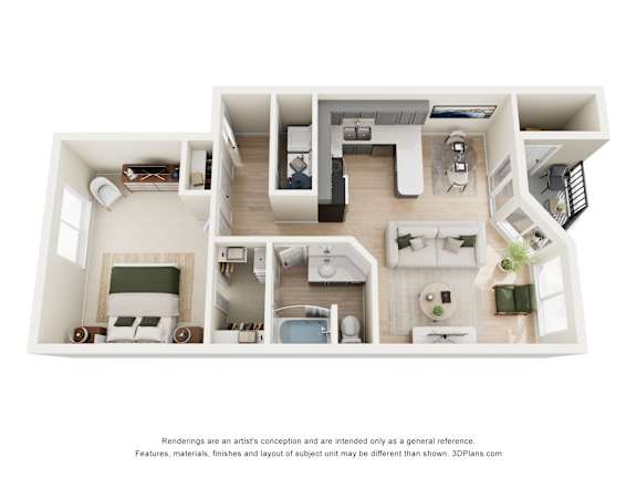 Floor Plans of Rowen in Wilsonville, OR