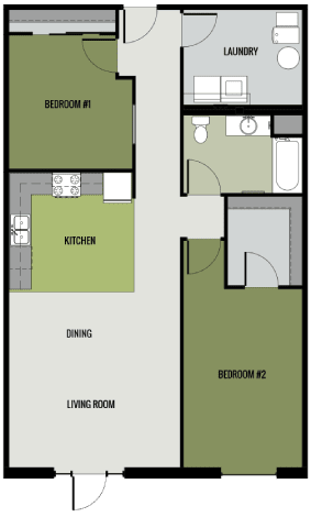 Floor Plans of Little Crow Lofts, LLC in Warsaw, IN