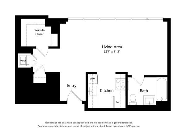 Studio, 1 & 2 Bedroom Apartments in White Plains, NY | Continuum