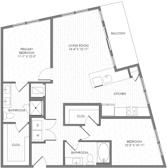 1, 2 & 3 Bedroom Apartments in Austin, TX | The Albright