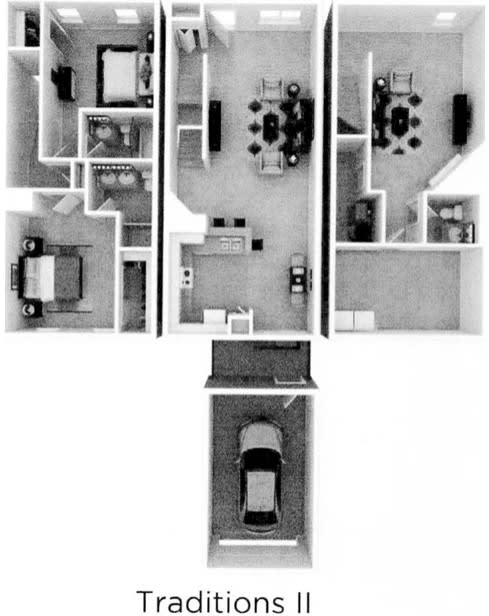 Floor Plans of Traditions at Slate Ridge in Reynoldsburg, OH
