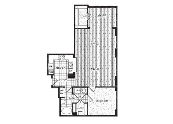 1 & 2 Bedroom Fells Point Apartments | The Crescent at Fells Point