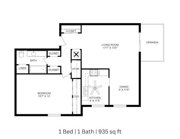 Floor Plans of Regent's Walk Apartment Homes in Overland Park, KS