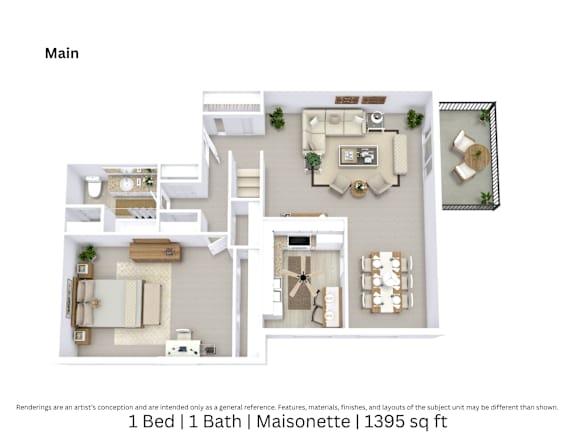 Floor Plans of Regent's Walk Apartment Homes in Overland Park, KS
