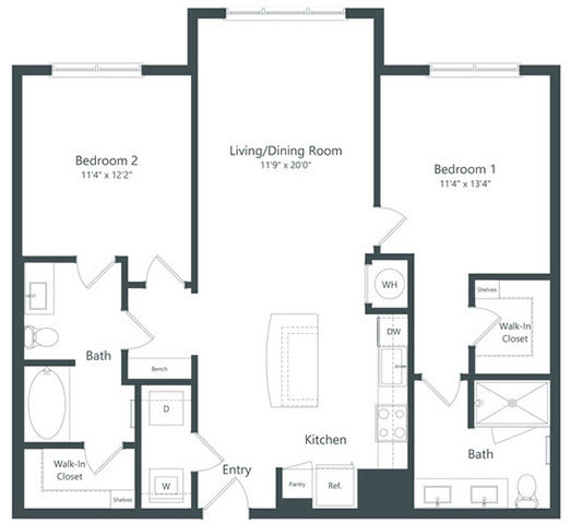 1, 2 & 3 Bedroom Apartments in Raleigh, NC | Vintage Raleigh West