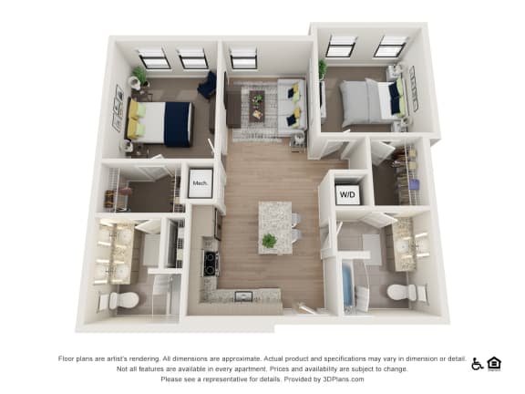 Studio, 1 & 2-Bedroom Apartments in Savannah | The Baxly Apartments