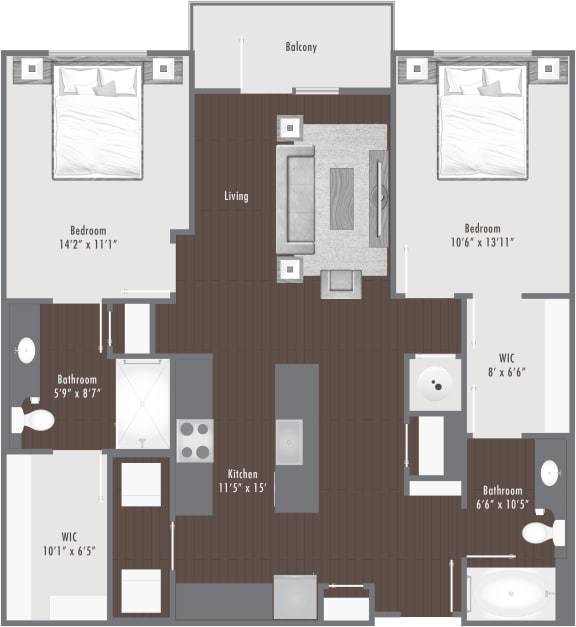 Floor Plans of Steelworks in Atlanta, GA
