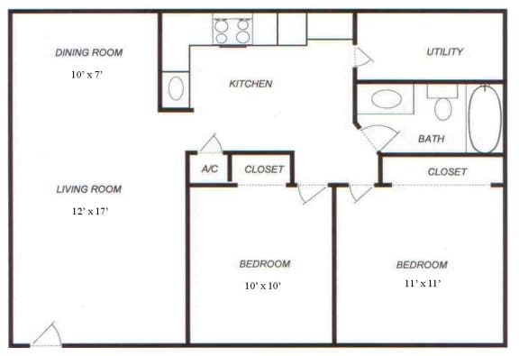 Floor Plans of Windover Oaks in Titusville, FL