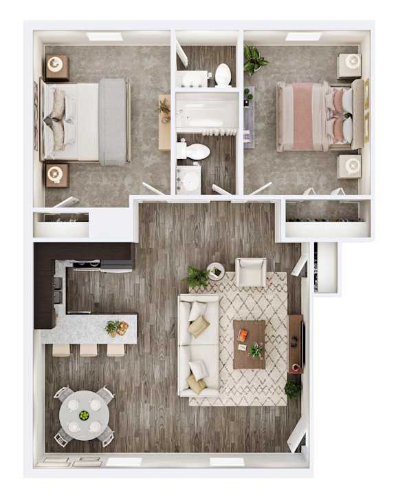 Floor Plans of Waters at Fairfield in Columbia, SC