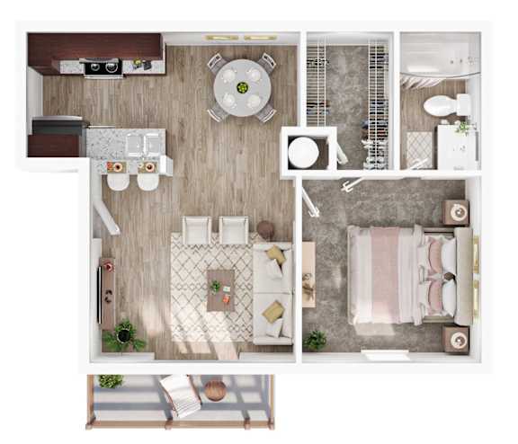 Floor Plans of Tall Timbers Apartments in Houston, TX