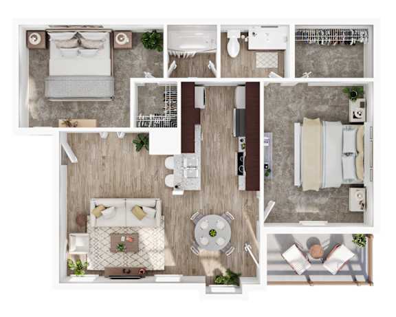 Studios, 1 & 2-Bed Apartments in Houston, Texas | Tall Timbers