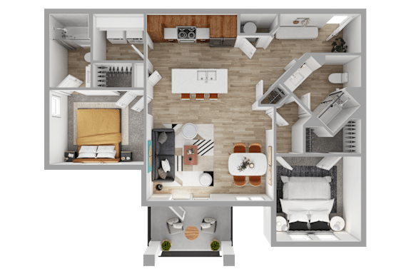 The Waverly at Winter Haven | B2 | Available Units