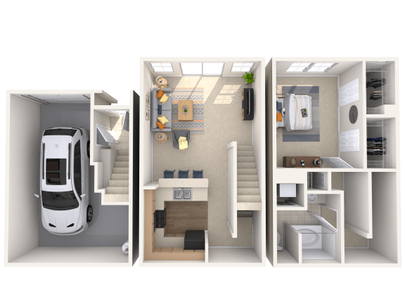 1, 2 & 3 Bed Albuquerque Apartments | Broadstone