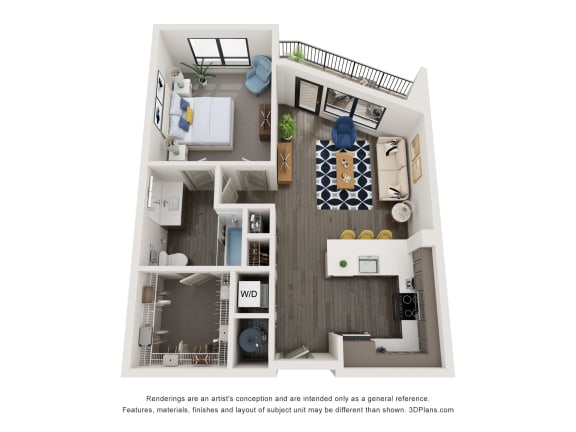 Studio, 1 & 2 Bedroom Apartments in St. Charles, MO | Chapter at the ...