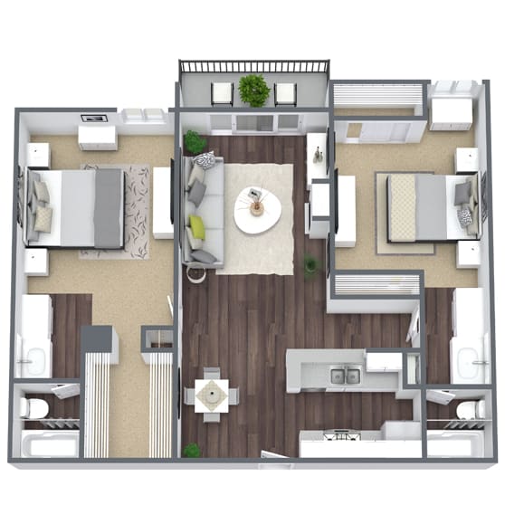 Floor Plans | Mason at Van Dorn Apartments