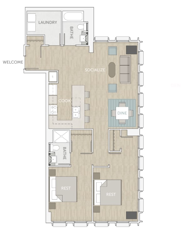 Floor Plans of The Muse in Halifax, NS