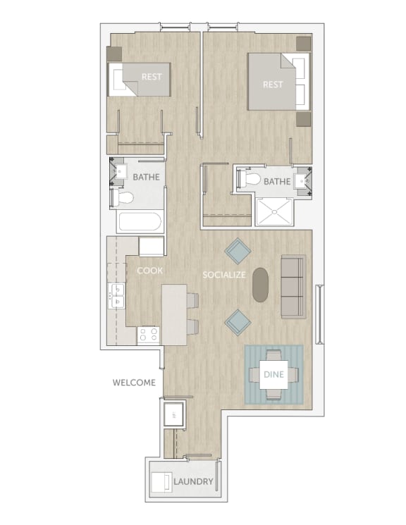 Floor Plans of The Muse in Halifax, NS