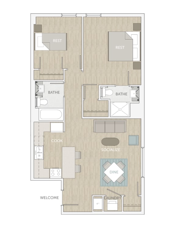 Floor Plans of The Muse in Halifax, NS
