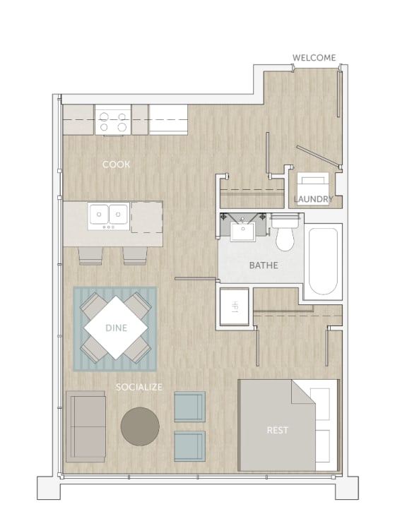 Floor Plans of The Muse in Halifax, NS