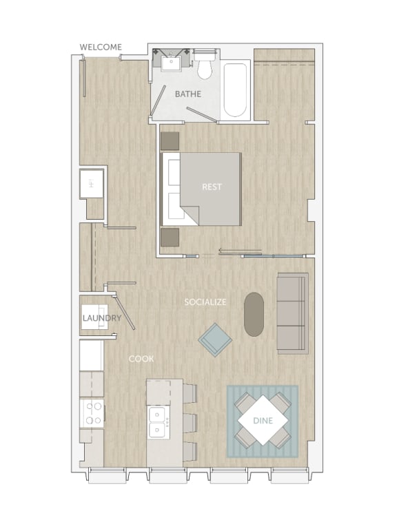 Floor Plans of The Muse in Halifax, NS