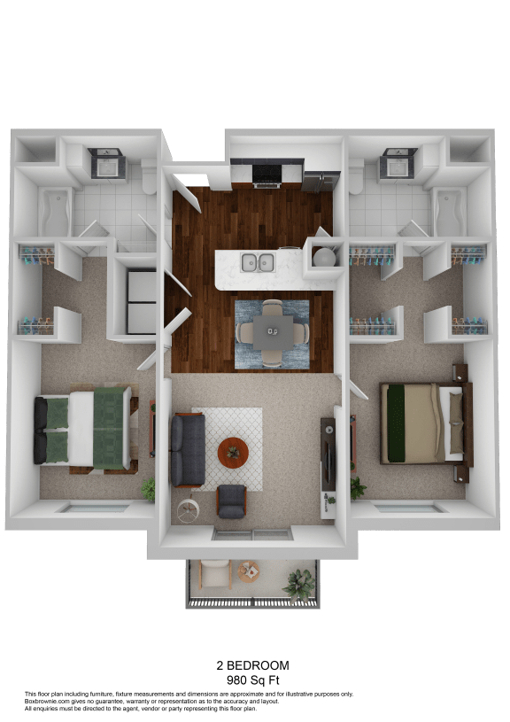 55+ 1 & 2-Bedroom Apartments in South Jordan, Utah | The Beckstead