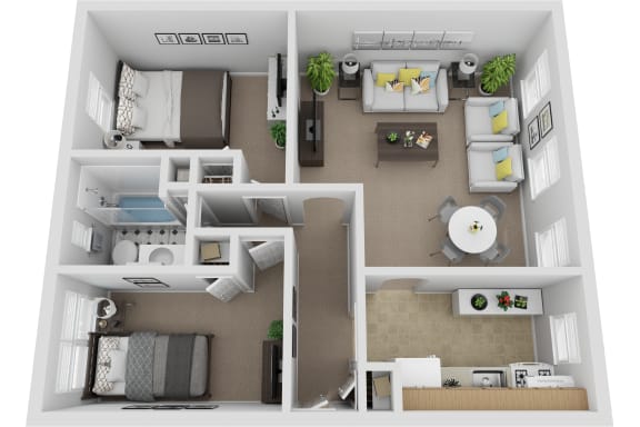 1 & 2 Bedroom Apartments in Catonsville, MD | Mount Ridge